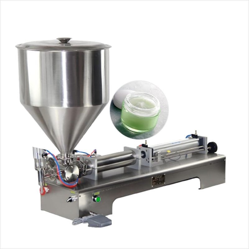 Semi-auto Paste Cream Filling Machine – One Stop Filling Packing Line ...