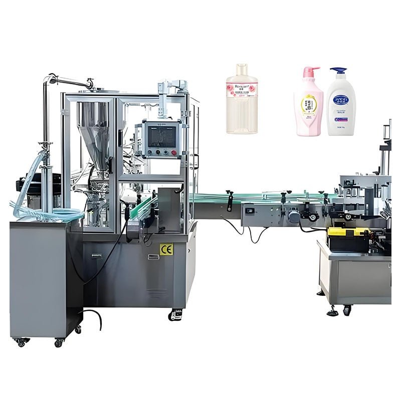Body Wash Hand Wash Shampoo Filling Line – One Stop Filling Packing ...